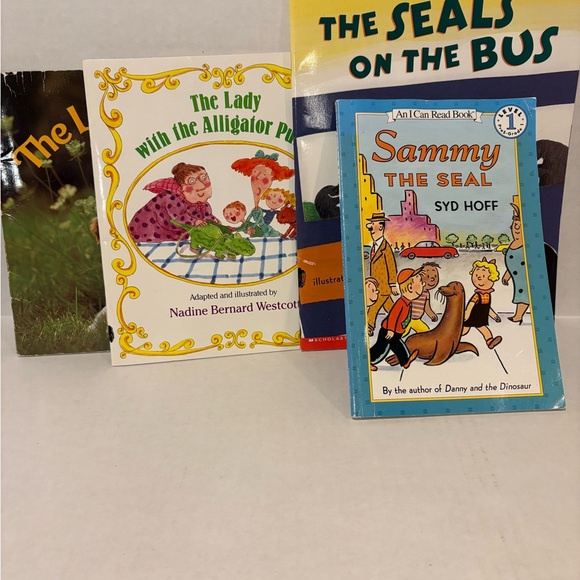 Toys | Childrens Book Set Sammy The Seal Alligators And Puppies | Poshmark